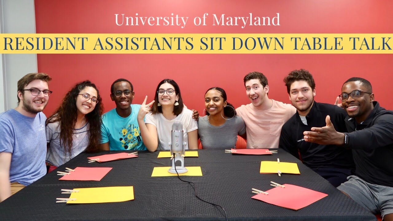 College on Campus Job as a RA (Resident Assistant) Square Table Talk ...