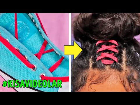 ZAMAN KAZANDIRACAK ŞAHANE SAÇ MODELİ TÜYOLARI #kısalar