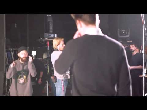 Marlon Teixeira, Francisco Lachowski and Barbara Palvin   Making of L'OrÃ©al Paris Studio Line TXT