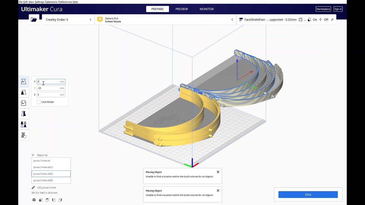Cura Stack Models - YouTube