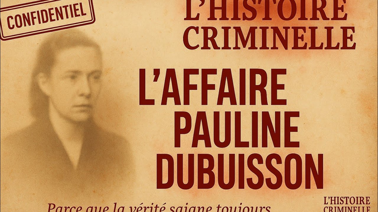 L’HISTOIRE CRIMINELLE – L’affaire Pauline Dubuisson | Crime ou passion ...