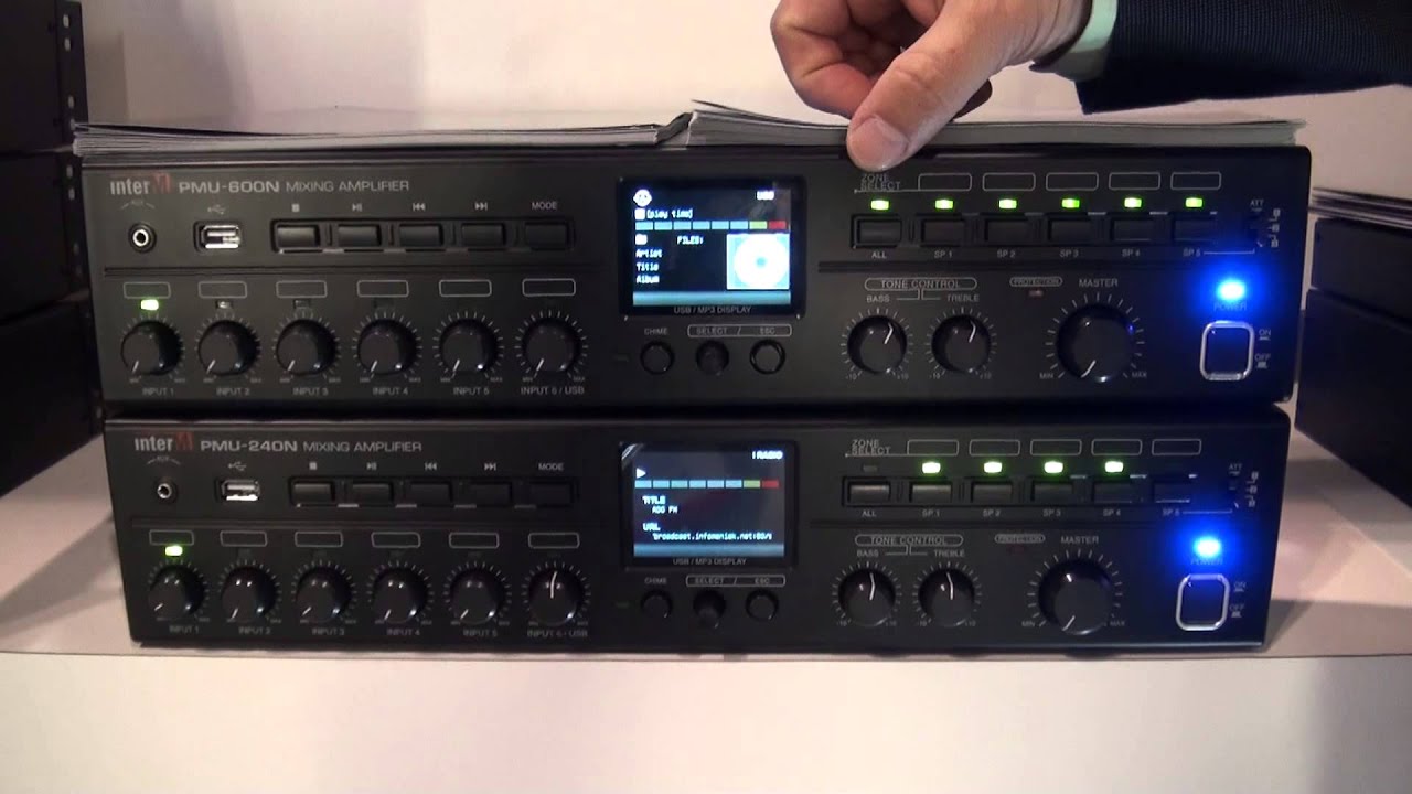 Inter-M: PMU N series - YouTube