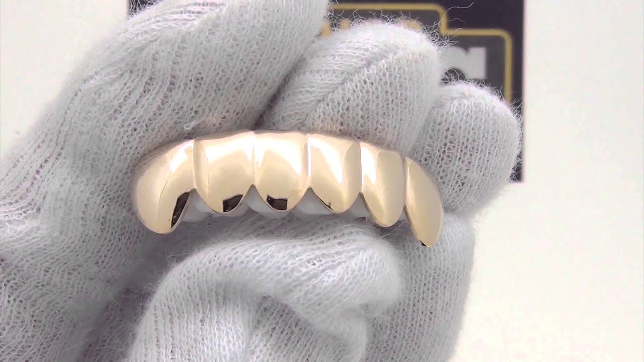 Bottom Gold Grillz - YouTube