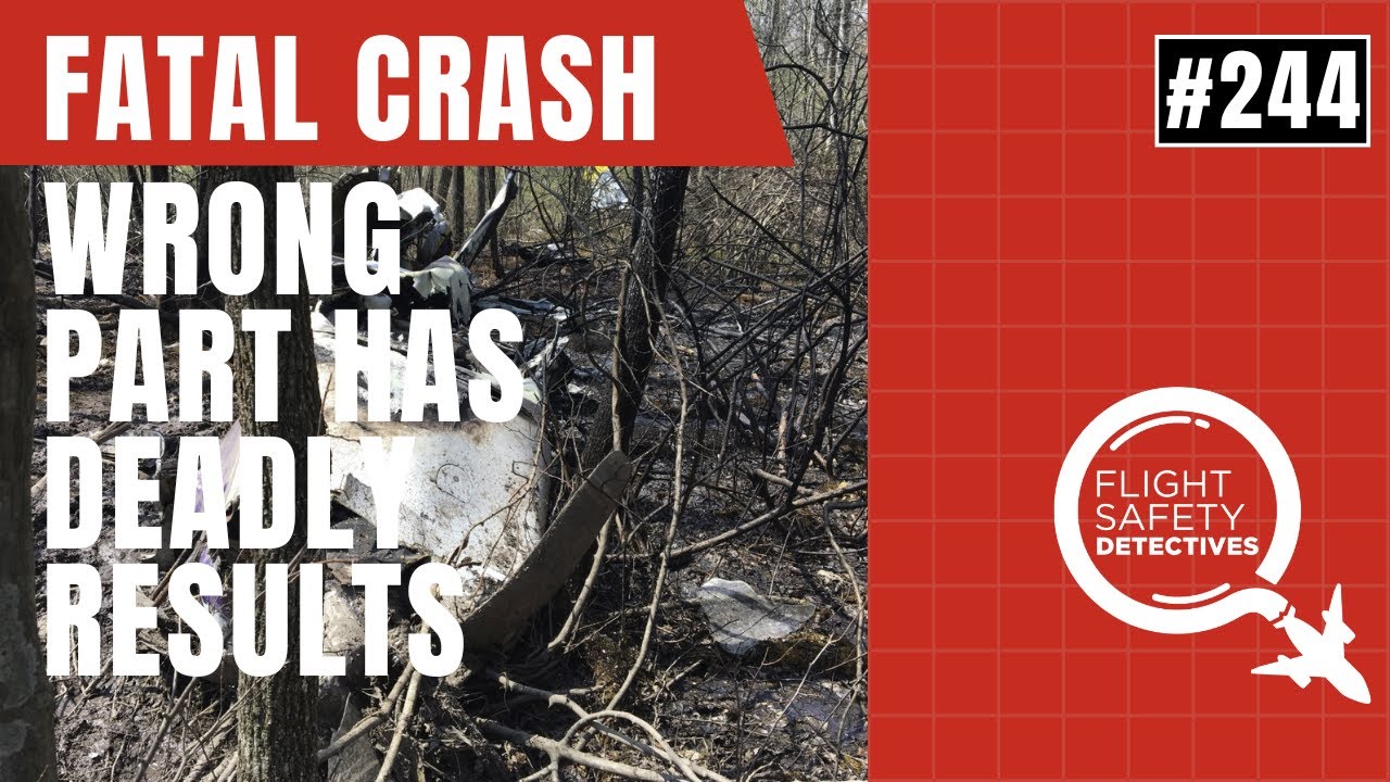 Bad Fuel Line Causes Engine Fire & Crash - Episode 244 - YouTube