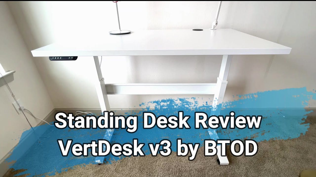 Standing Desk Review | VertDesk v3 by BTOD - YouTube