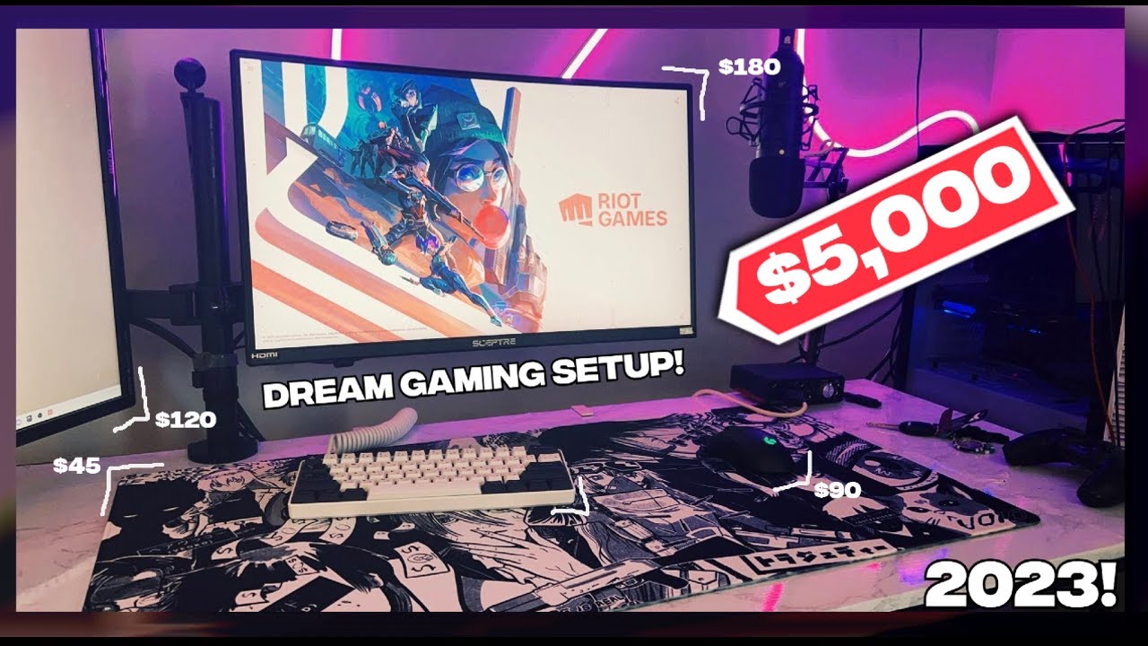 Dream Gaming Setup TOUR *$20,000* (clickbait) - YouTube