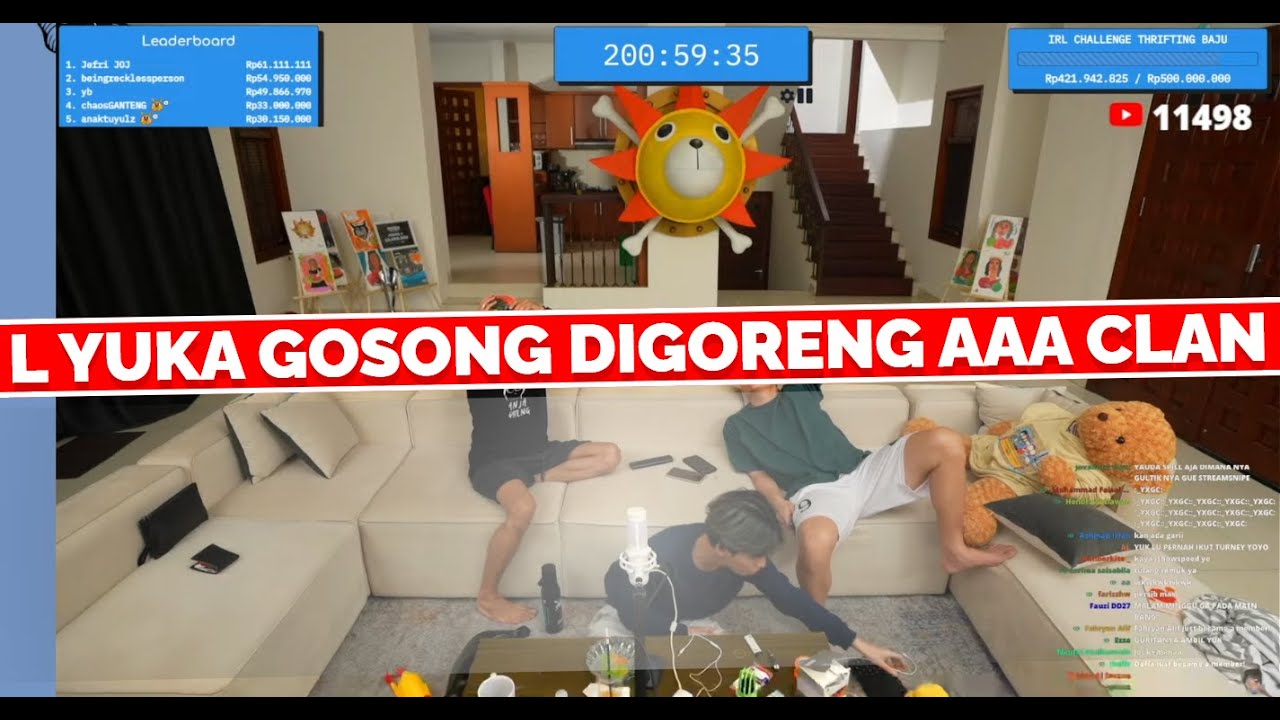 L YUKA GOSONG DIGORENG AAA CLAN - YouTube