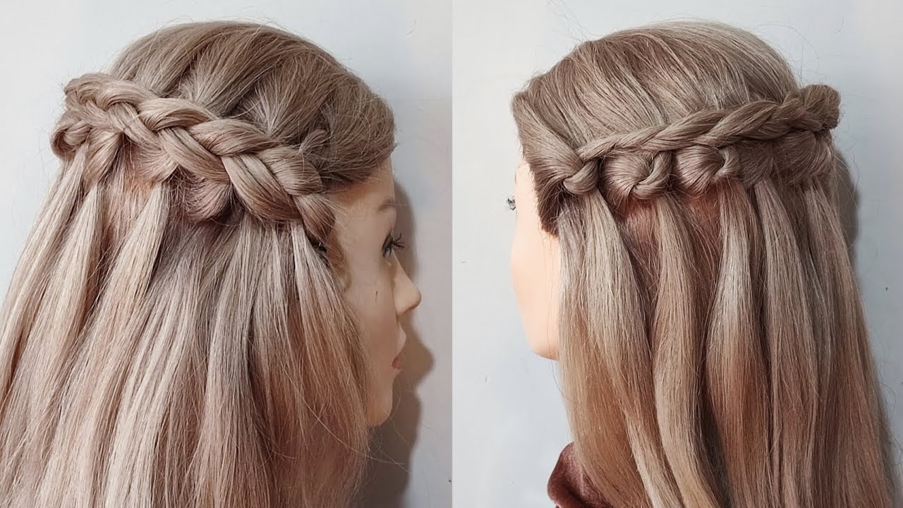 braid hairstyle:woven hairstyle open and special package - YouTube