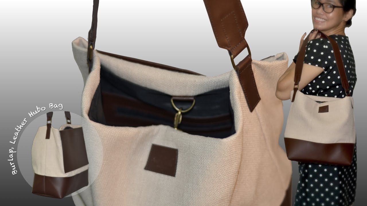 DIY hobo bag I shoulder bag - YouTube