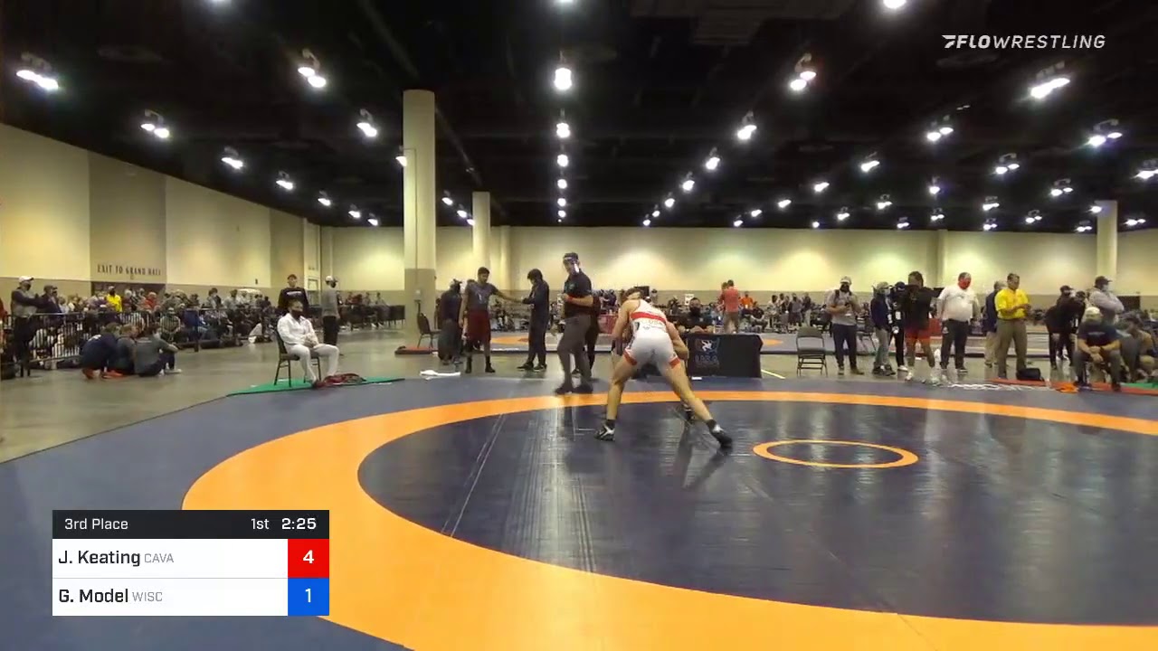 70 Kg 3rd Place Jake Keating Cavalier Wrestling Club Vs Garrett Model ...