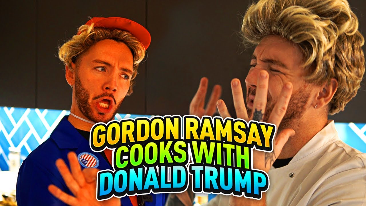 Gordon Ramsay cooks with Donald Trump - YouTube