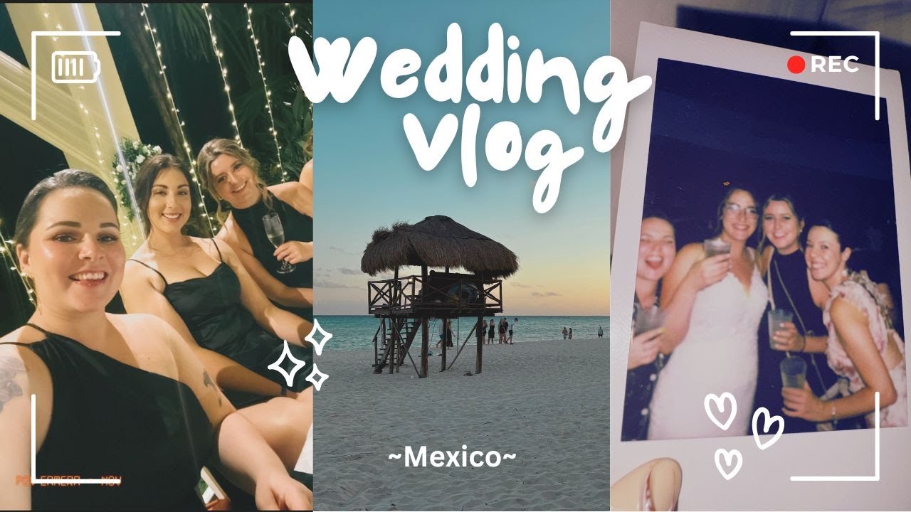 Mexico Vlog ~The one where she gets married~ 💍🩷👰🏻‍♀️🤵🏻 - YouTube