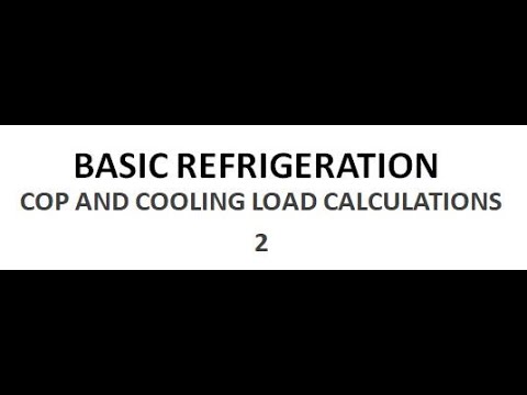 How to Calculate COP and Load - Part 2 - YouTube
