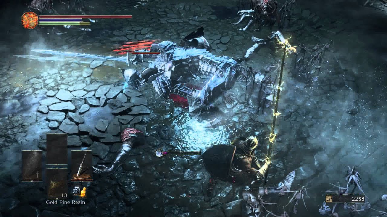 Dark Souls 3: Stress Test - Ice Knight Kill - YouTube