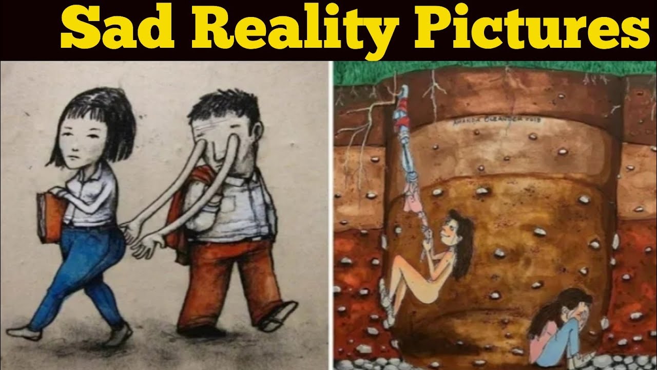 Powerful Illustrations of Our Sad Reality | motivational pictures ...