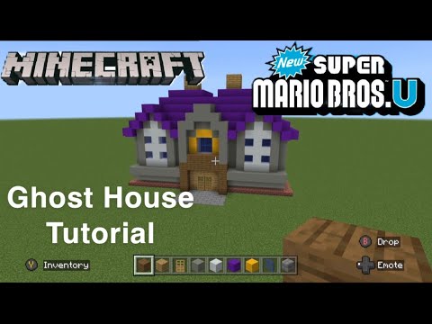 Minecraft: Ghost (Boo) House Tutorial - YouTube