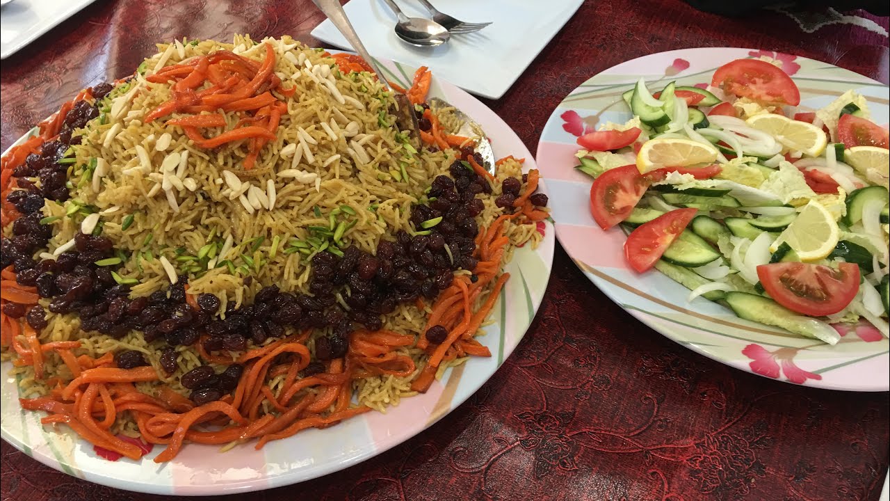 Afghan Qabili pulao or Kabuli pulao - YouTube