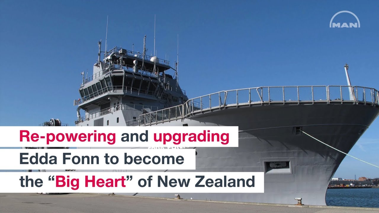 MAN 175D - GenSet installed onboard EDDA FONN - YouTube