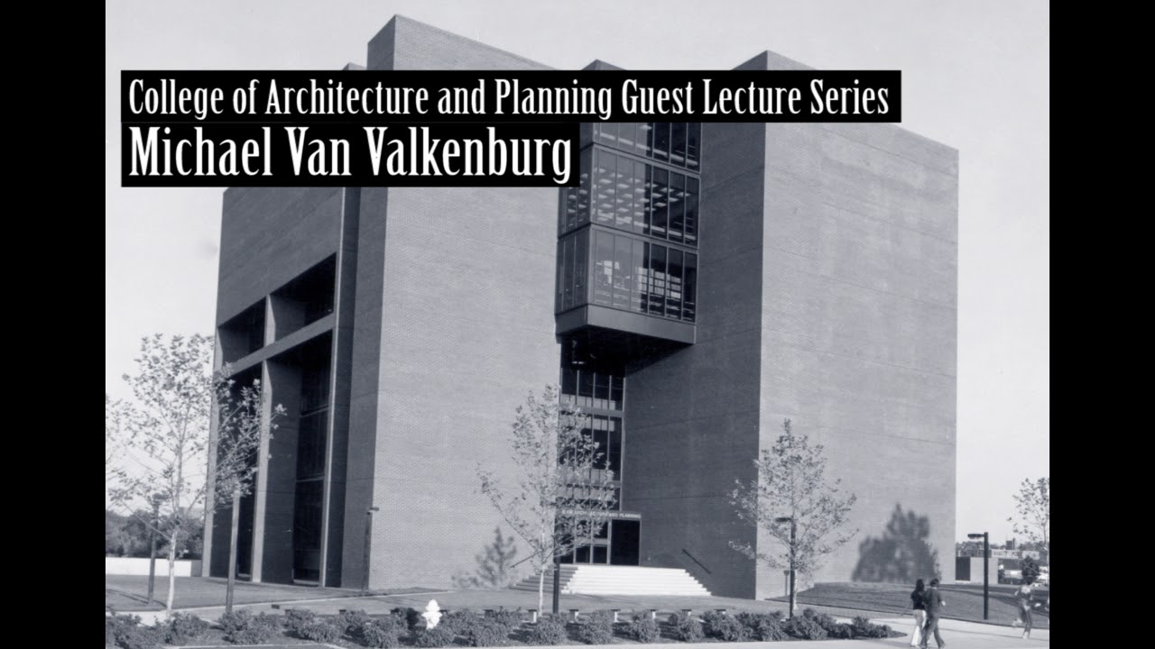 Michael Van Valkenburgh Lecturing