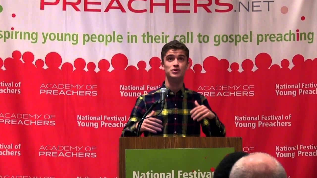 Joshua Solowey, 2014 National Festival of Young Preachers - YouTube