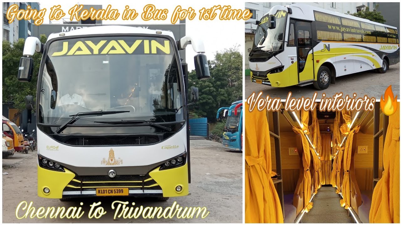 Interstate bus review after Lockdown🔥| Jayavin Travels| Chennai to ...