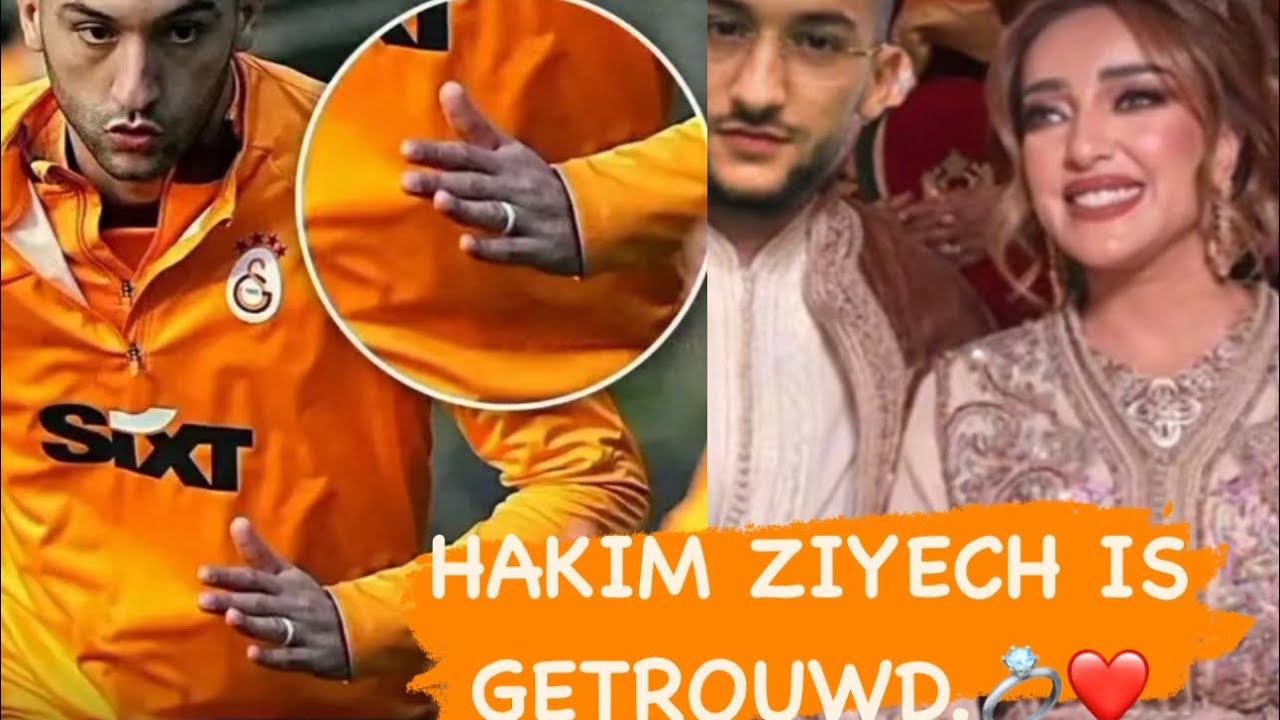 HAKIM ZIYECH EINDELIJK GETROUWD. - YouTube