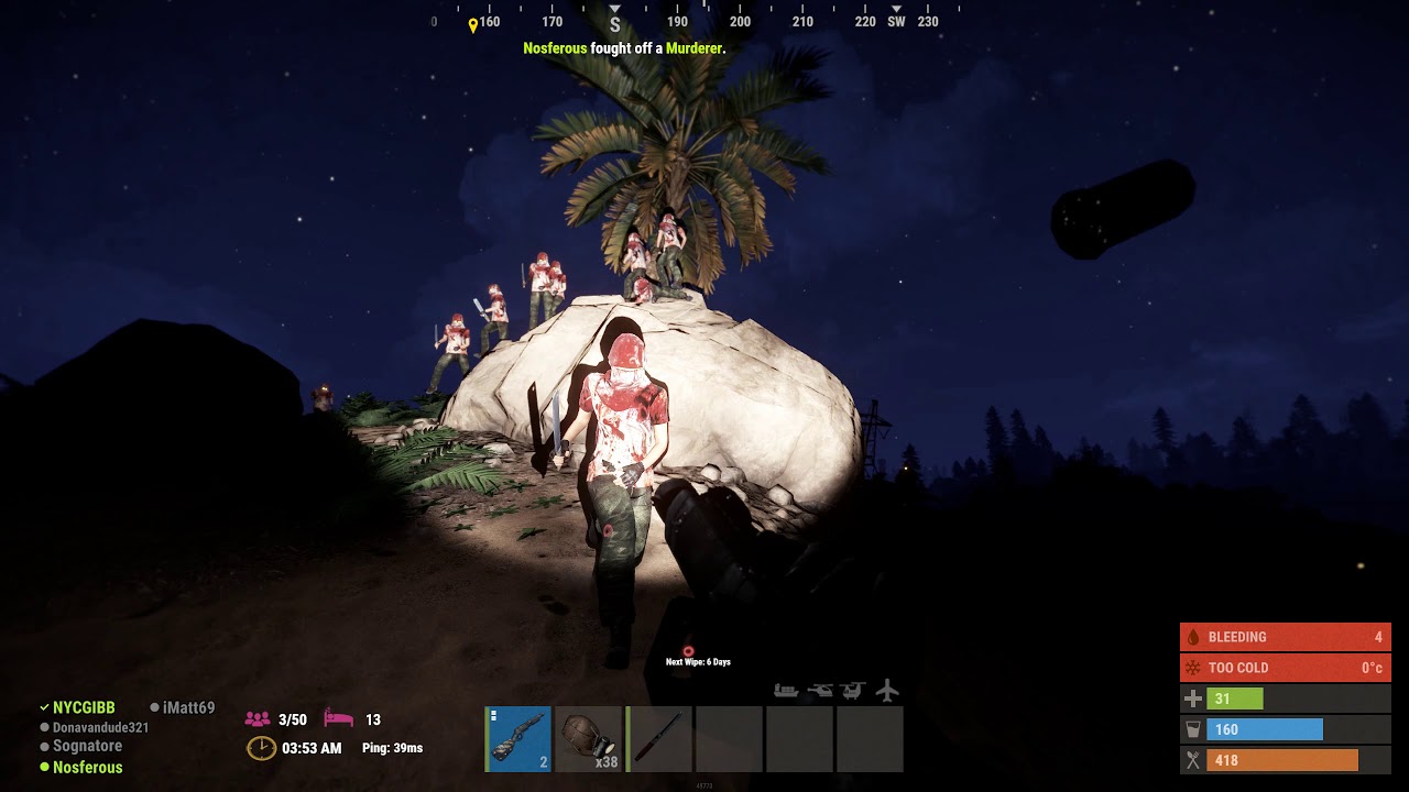 RUST Zombies at night are terrifying - YouTube