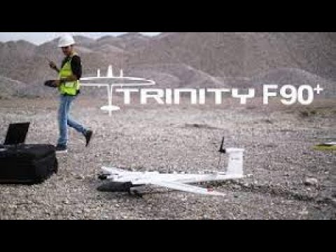 Quantum Systems Trinity F90+ eVTOL fixed wing UAV [ Bots & Drones Commercial UAV Guide] - YouTube