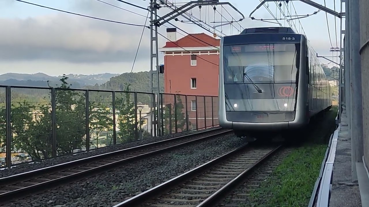 metro Bilbao 500 en las aproximidades de Algorta - YouTube