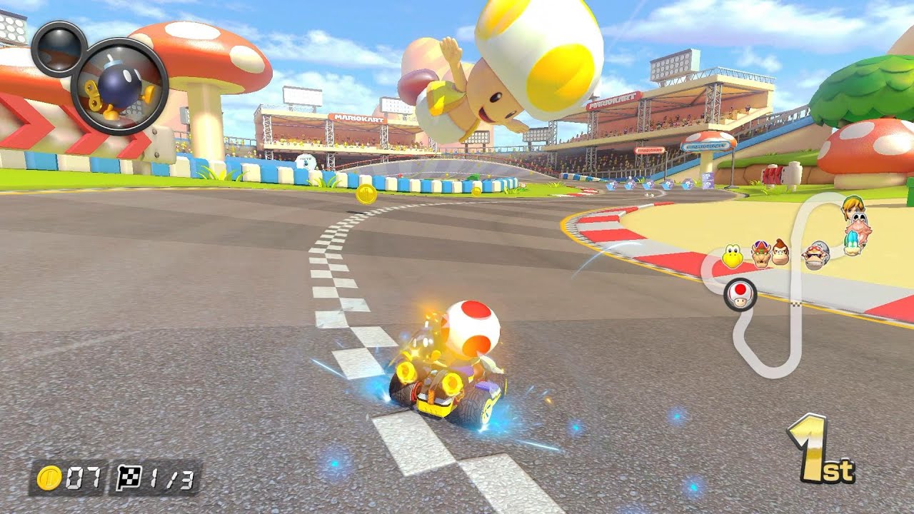 3DS Toad Circuit - 50cc Grand Prix || Mario Kart 8 Deluxe + Booster ...