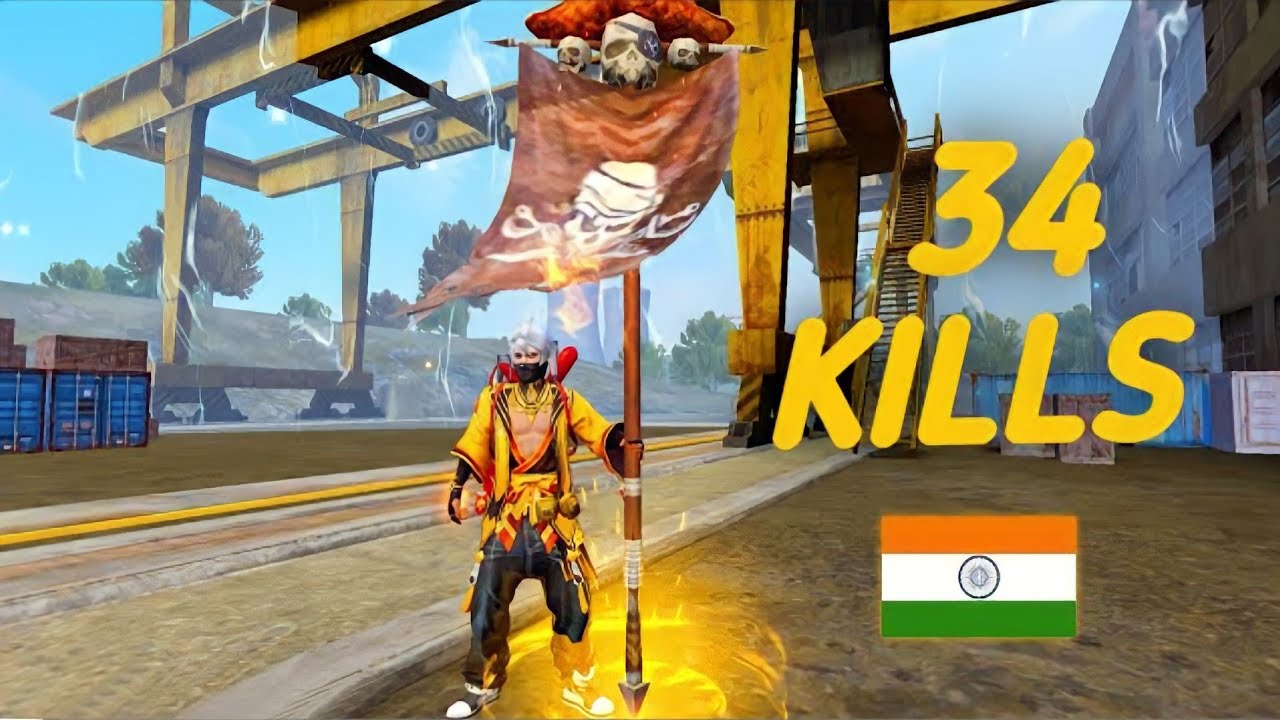Ankush FF new gameplay | Solo vs Squad| 34 Kill | World Record Again| # ...