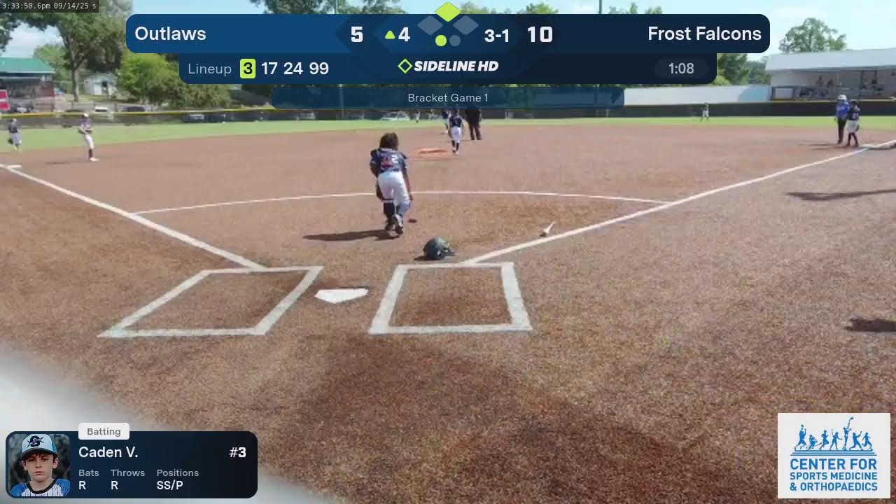 Outlaws @ Frost Falcons (2025.09.14) - YouTube