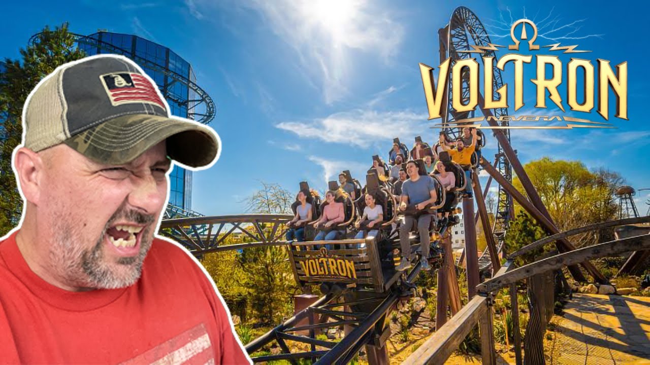 Reacting to the Epic Voltron Roller Coaster at Europa Park | Nikola ...