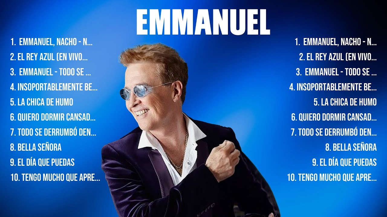 Emmanuel ~ Românticas Álbum Completo 10 Grandes Sucessos - YouTube