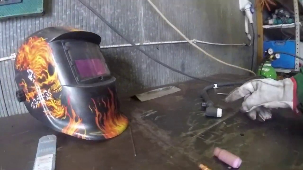 Tig welding with mix Ar-CO2 Deca Job 220 Lab - YouTube