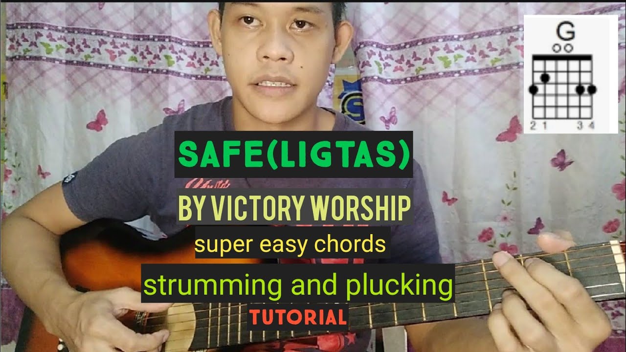 SAFE VICTORY WORSHIP GUITAR TUTORIAL - YouTube