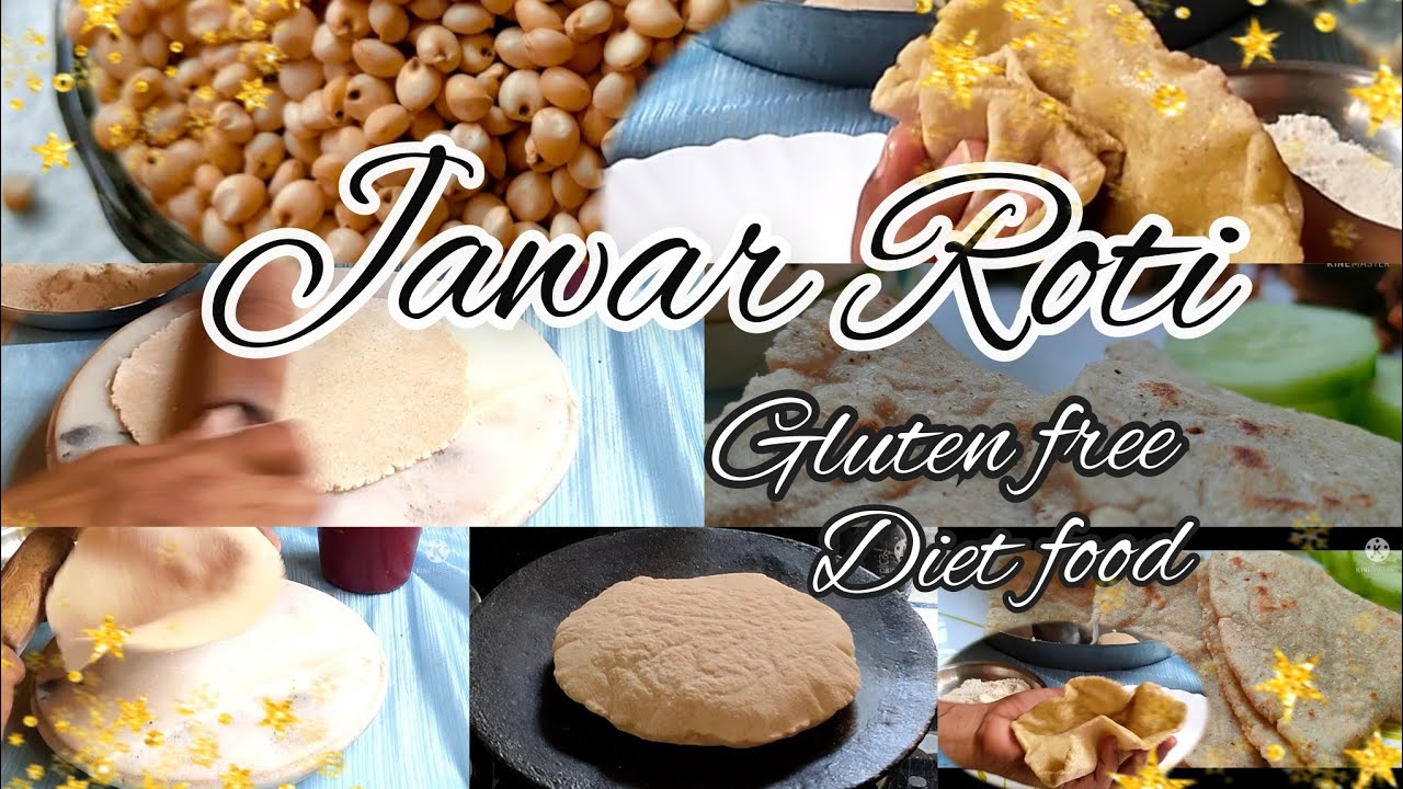 How to make Jawar roti gluten free recipe Sorghum chapati Roll just ...