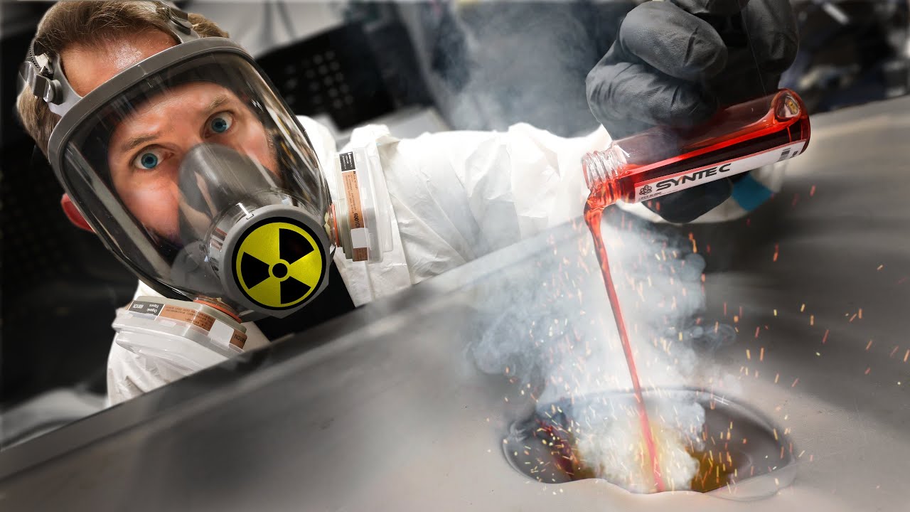 Experimenting with A Radioactive Toxic Serum! *Dangerous!* - YouTube