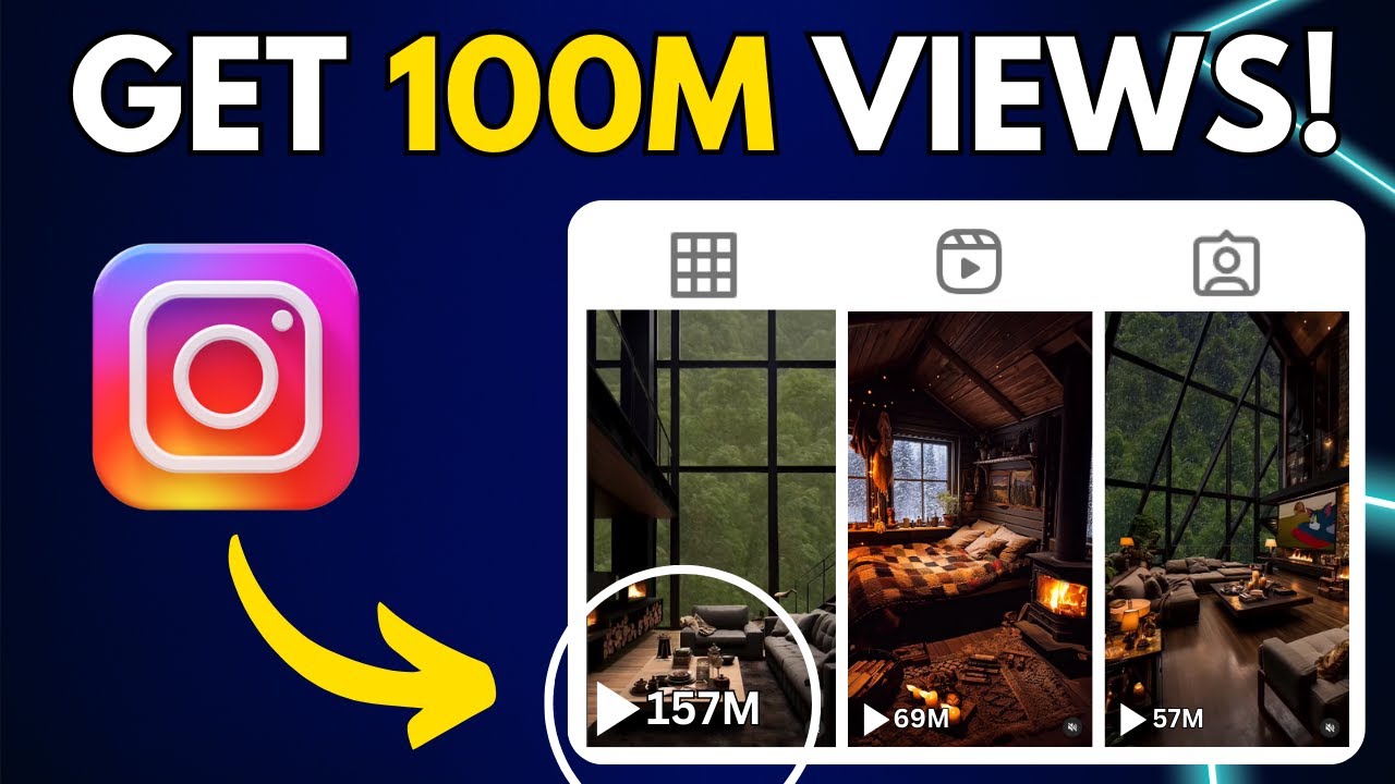 How To Create Viral Snow / Rain Videos On Instagram Reels | 100M+ Views ...