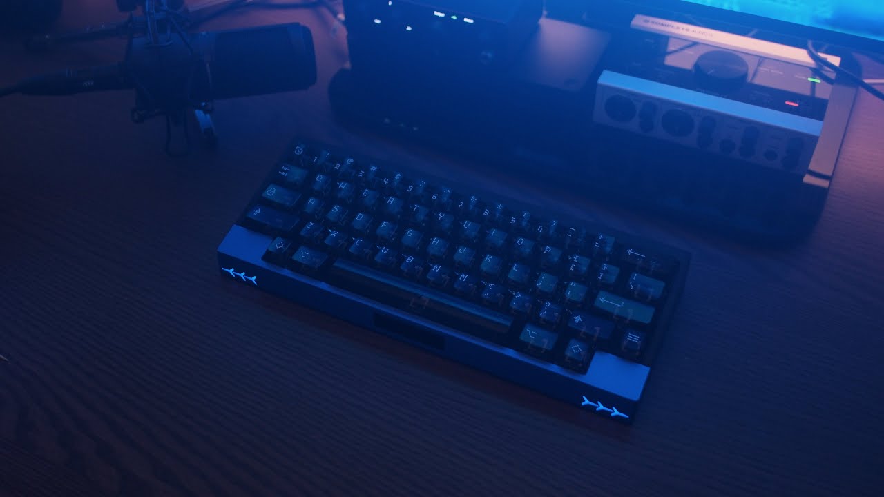 AngryMiao Compact Touch R2 Typing demo - YouTube