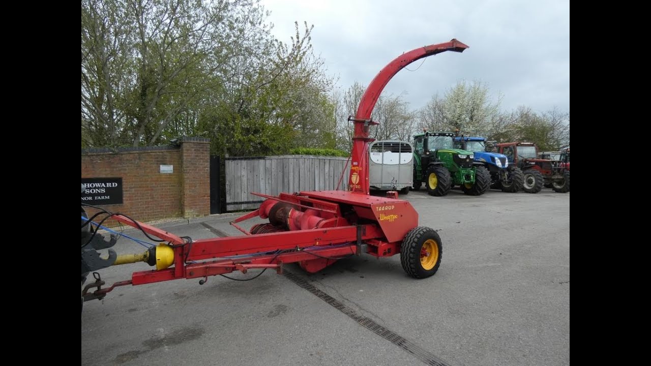 TAARUP 602C FORAGE HARVESTER - YouTube