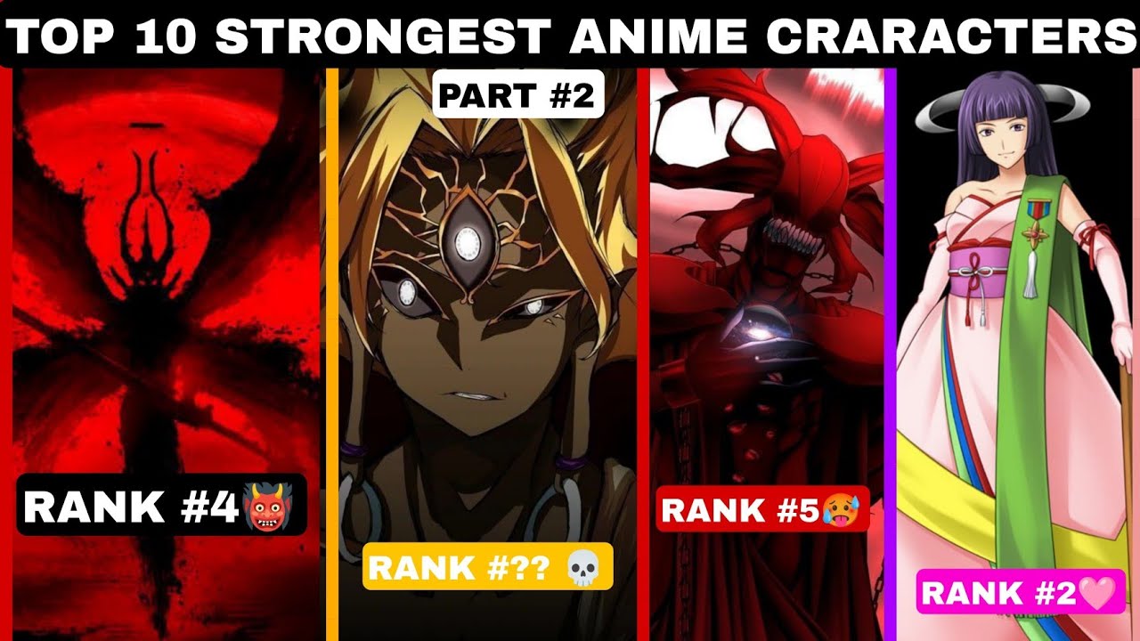 Top 10 strongest Anime Characters | Part - 2 | AkshitSUCKatANIME - YouTube