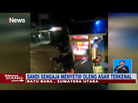 Niat Menjadi Viral, Pedagang Sate di Sumatra Utara Sengaja Menyetir Oleng - iNews Siang 02/02