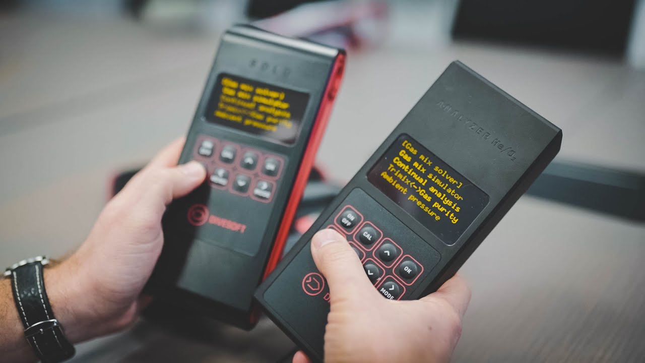 Divesoft | Analyzer SOLO vs Analyzer He/O2 - YouTube