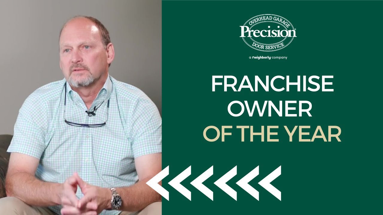 2024 Precision Garage Door Service® Franchise Owner of the Year: Lowell ...