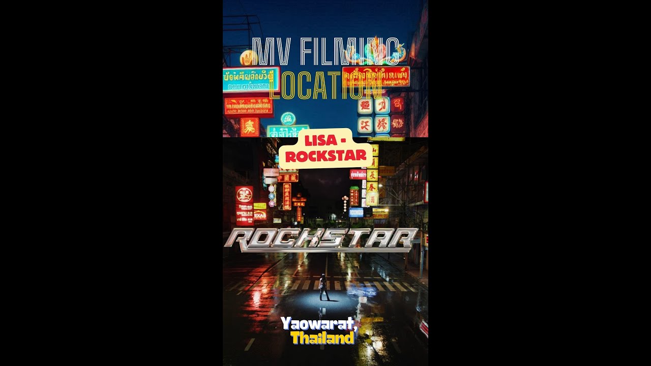 Filming the Lisa-Rock Star MV At Yaowarat, Thailand Yaowarat, or ...