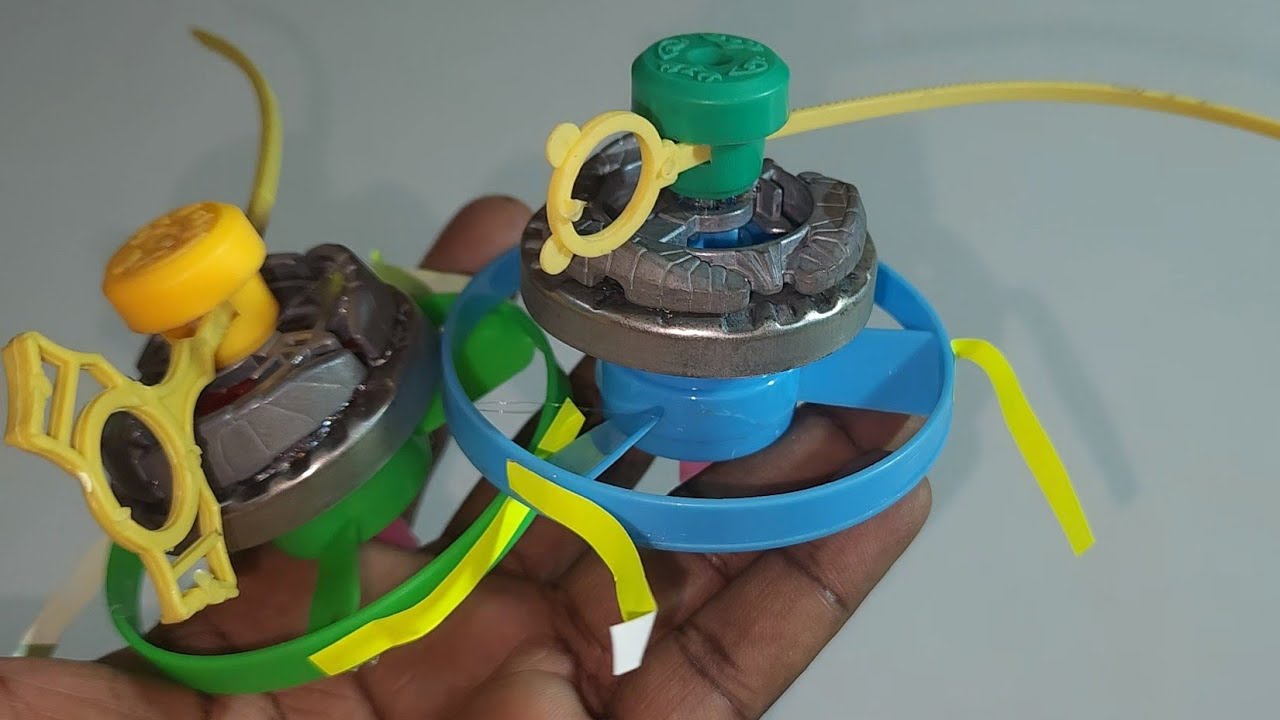 Two Disc Colour Paper Gyro - YouTube