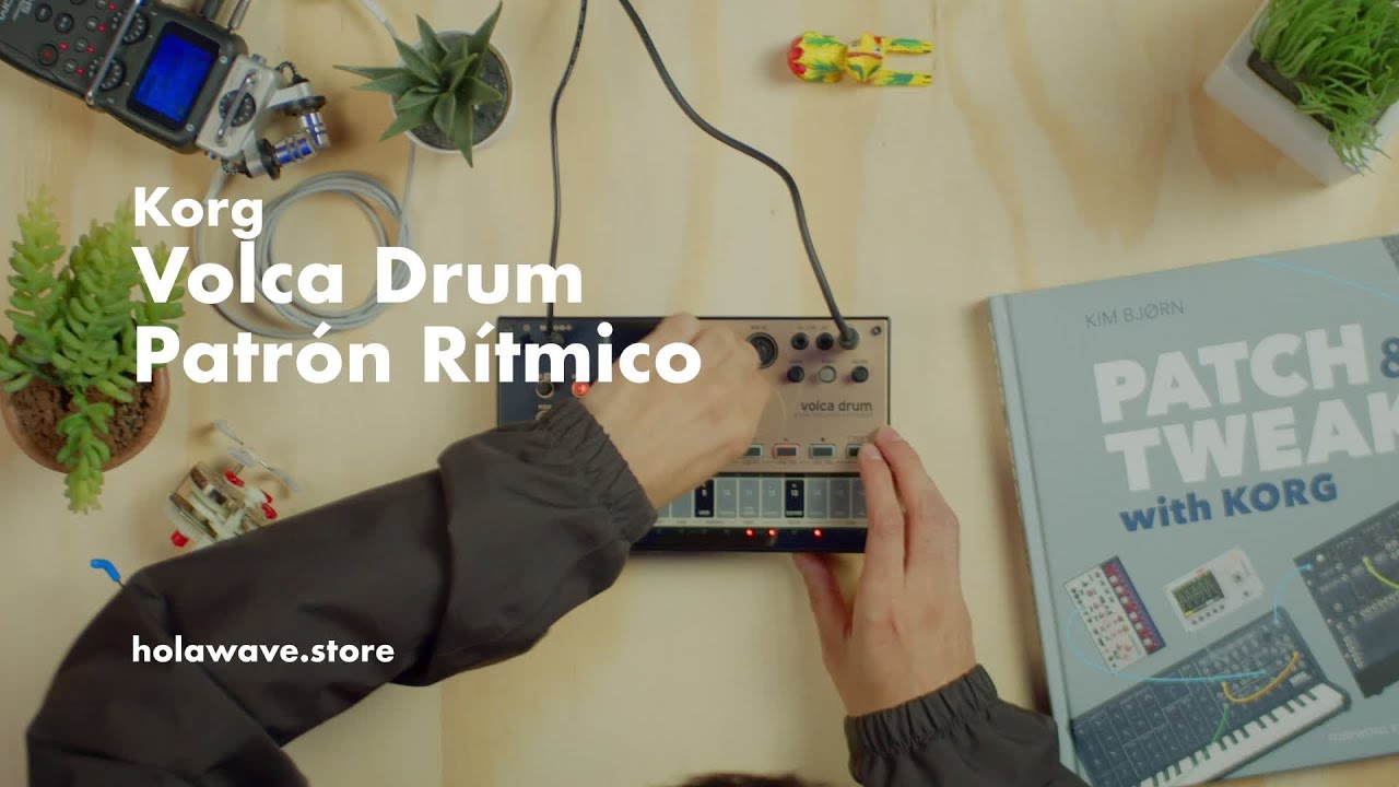 ¿Cómo hacer un patrón rítmico con e Volca Drum de Korg? - YouTube