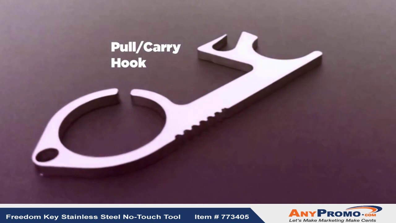 Promo Product Review: Freedom Key Stainless Steel No-Touch Tool ...