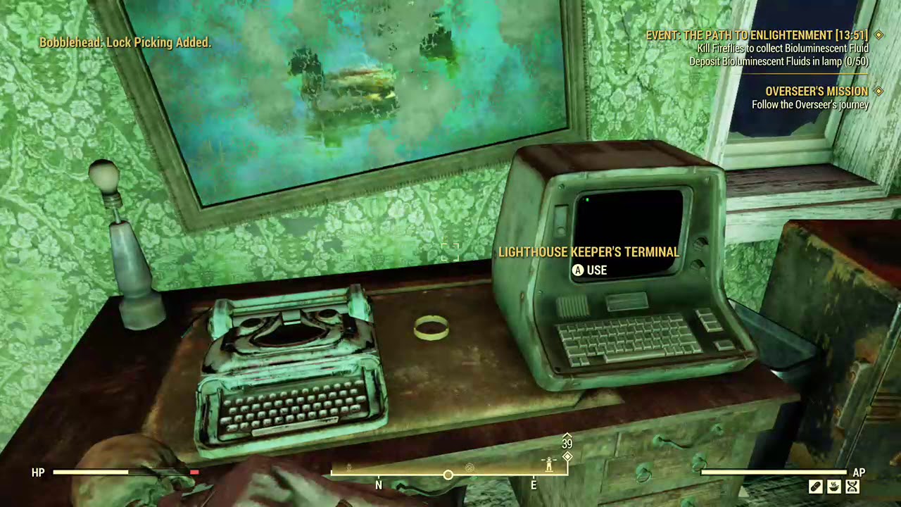 Landview Lighthouse Bobblehead Location 1 of 2 - Fallout 76 - YouTube